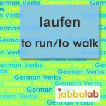 The German verb laufen – to walk, to run « JabbaLab Language Blog